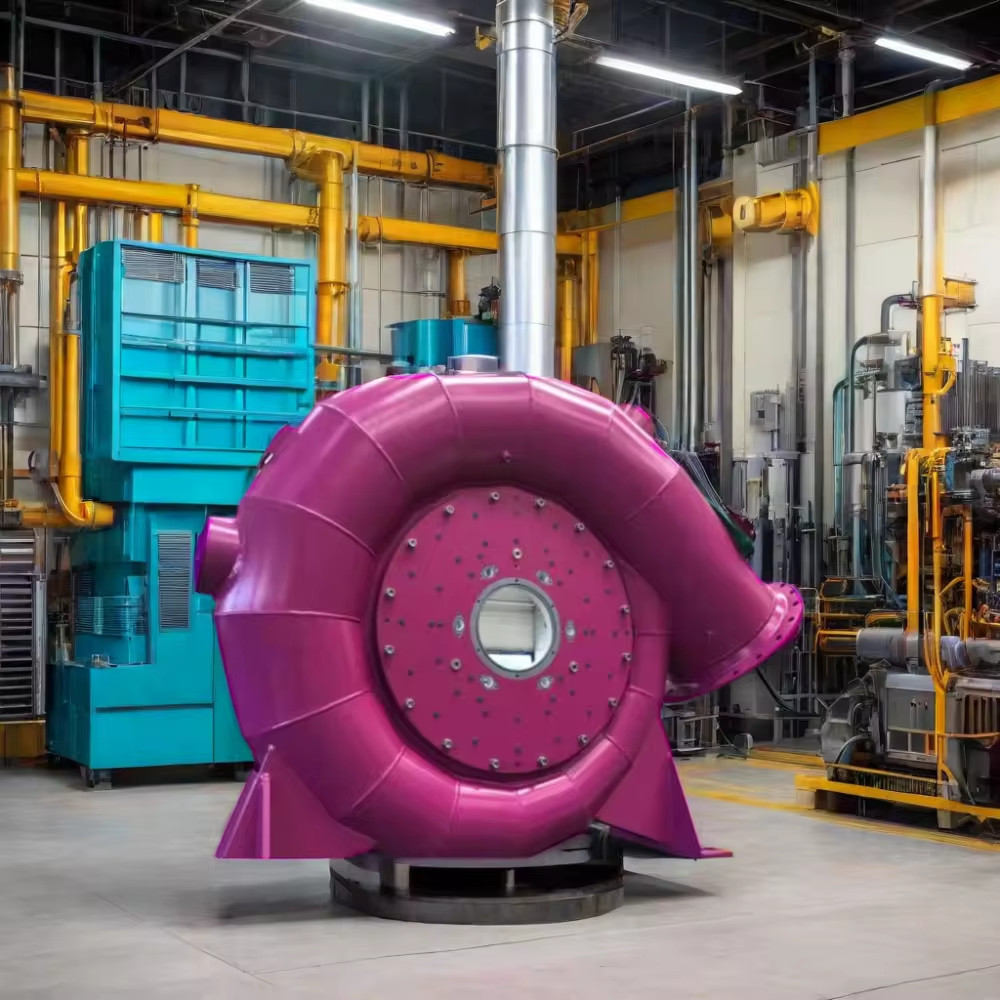 220V-690V Tegangan Nominal Generator Turbin Air Vertikal/Horizontal